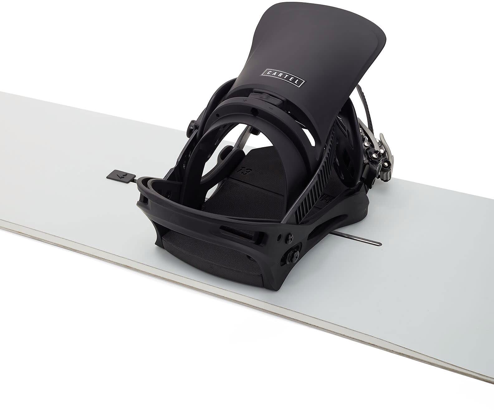 Burton Cartel Mens Snowboard Bindings Sz M (8-11) Black
