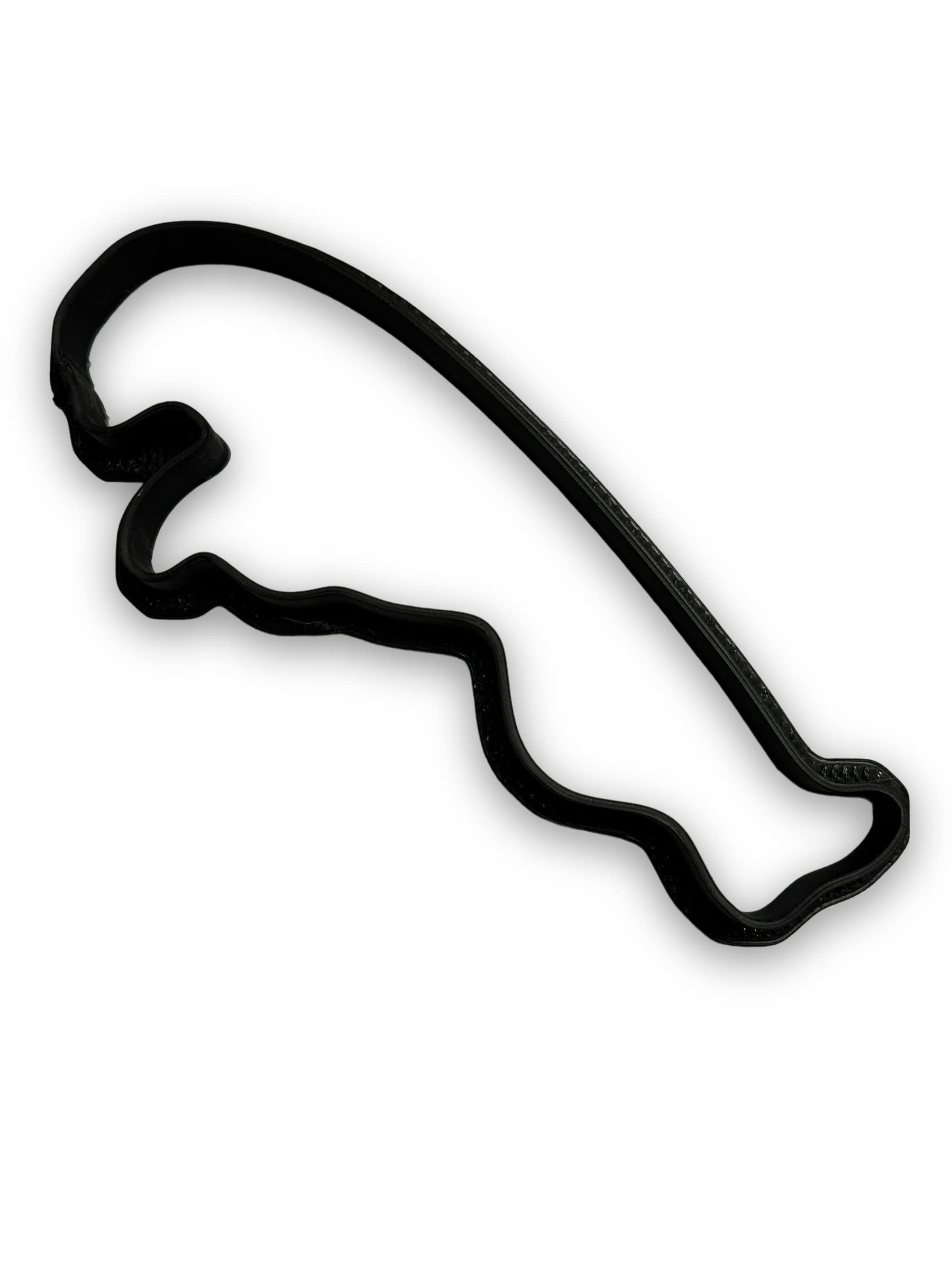 Jumping Jaguar Cookie Cutter with Easy to Push Design, for Baby Showers, Work Events, and Birthday Celebrations (4 inch)
