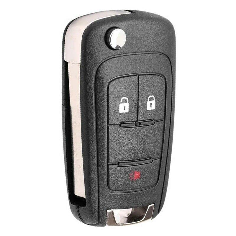 Keys4Less Replacement Button flip Style Keyless Entry Remote Key Fob Transmitter for Chevrolet Equinox/Sonic/Spark/Trax OHT01060512 PN 13585815, 20873621, 20873623