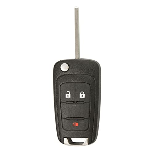 Keys4Less Replacement Button flip Style Keyless Entry Remote Key Fob Transmitter for Chevrolet Equinox/Sonic/Spark/Trax OHT01060512 PN 13585815, 20873621, 20873623