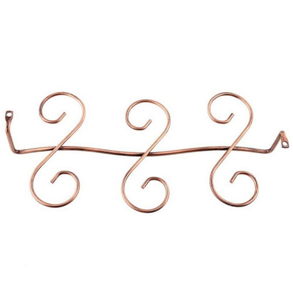 VALINK Stemware Racks, 1Pcs 6/8 Wine Glass Rack, Stainless Steel Wine cup Holder, Stemware Hanging Stand, Under Cabinet Holder, Drinking Glass Storage Organizer Hanger Shelf for Household Bar Tools