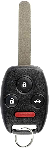 [1 PCS]Doiplent N5F-S0084A Key Fob Replacement Keyless Entry Remote Control Uncut Ignition Transponder Key for Honda 2006-2013 Civic EX EX-L SI