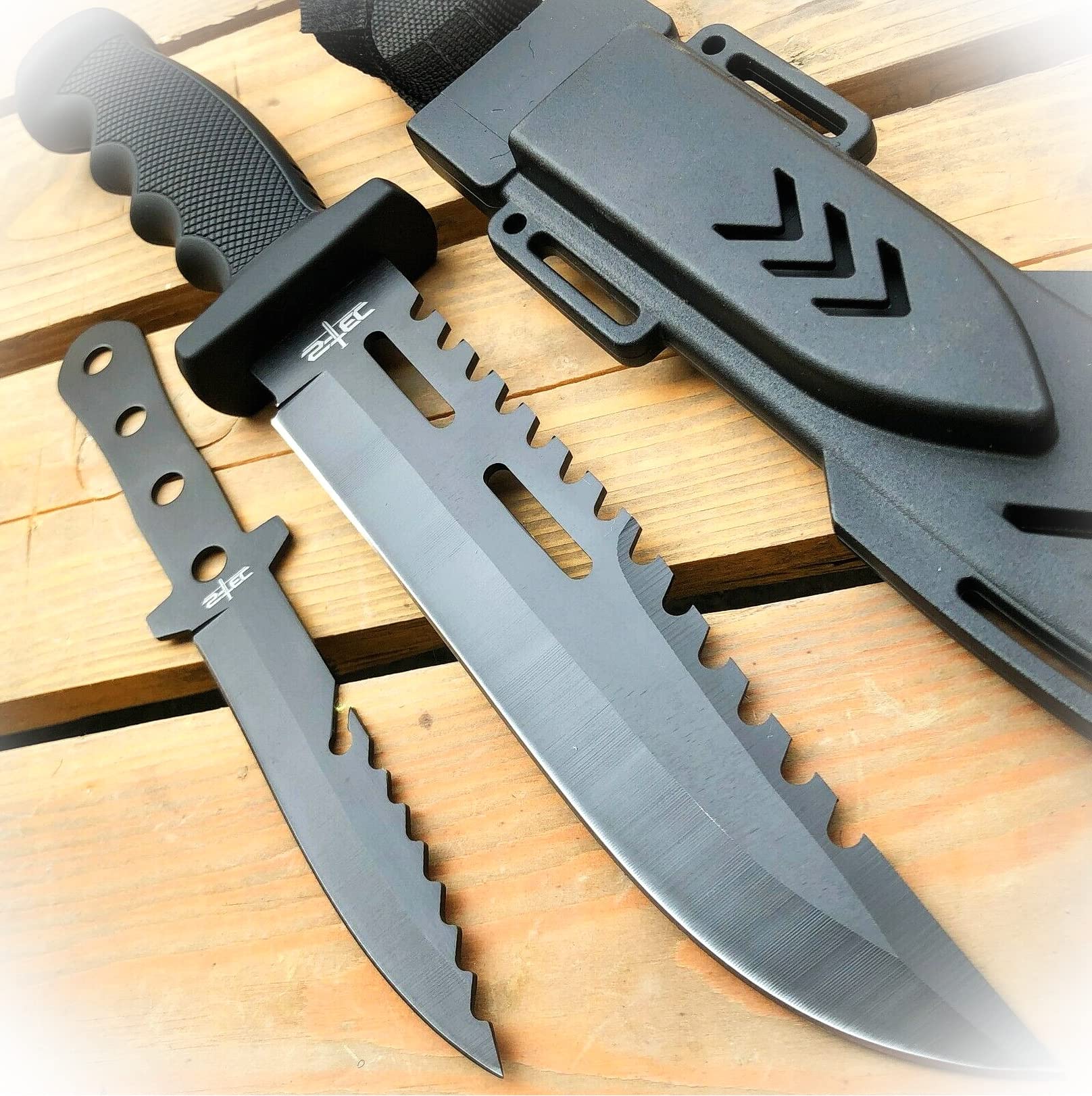 New 12.5" TACTICAL SURVIVAL Hunting Army Bowie FIXED BLADE w/ Knife NEW Camping Outdoor Pro Tactical Elite Knife BLDA-0666