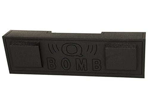 QPower GMC Chevy Crew Cab 2007-2013 Dual 12" Sub Box Enclosure w/Bedliner Spray