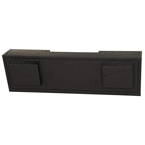 QPower GMC Chevy Crew Cab 2007-2013 Dual 12" Sub Box Enclosure w/Bedliner Spray