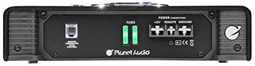 Planet Audio AC3000.1D Anarchy Series Car Audio Amplifier - 3000 High Output, Class D, Monoblock, 1 Ohm, Low Level Inputs, Low Pass Crossover, Mosfet Power Supply, Hook Up To Stereo and Subwoofer