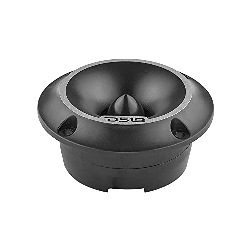 DS18 PRO-TSQ3IN1 1" Aluminum High Compression Neodymium Bullet Tweeter - 3 in 1 Tweeter Surface/Flush/Angle, 200 Watts 4-Ohm
