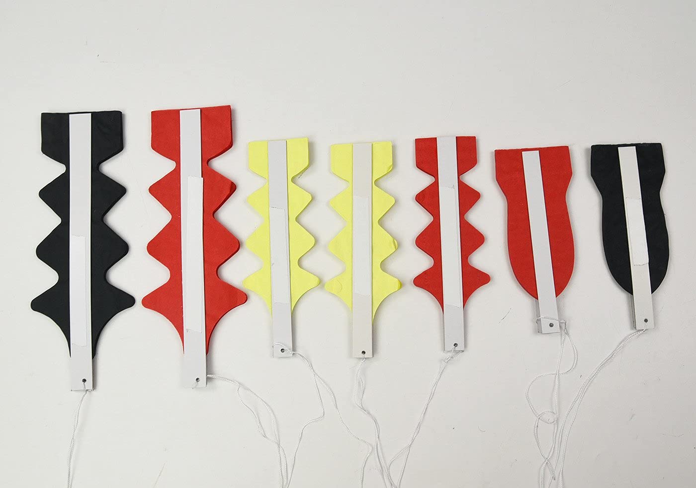Mickey Mouse Birthday Party Decorations Black History Month Party Decorations Minnie Mouse Birthday 7pcs Yellow Red Black Tissue Paper Fans for Mickey Mouse 1st Birthday Decorations/Spain Decorations