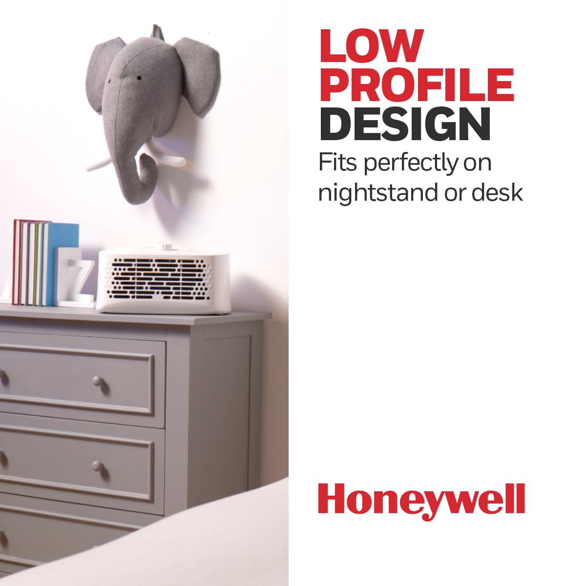 Honeywell HHT270 Air Purifier, Small Rooms (100 sq. ft.) White
