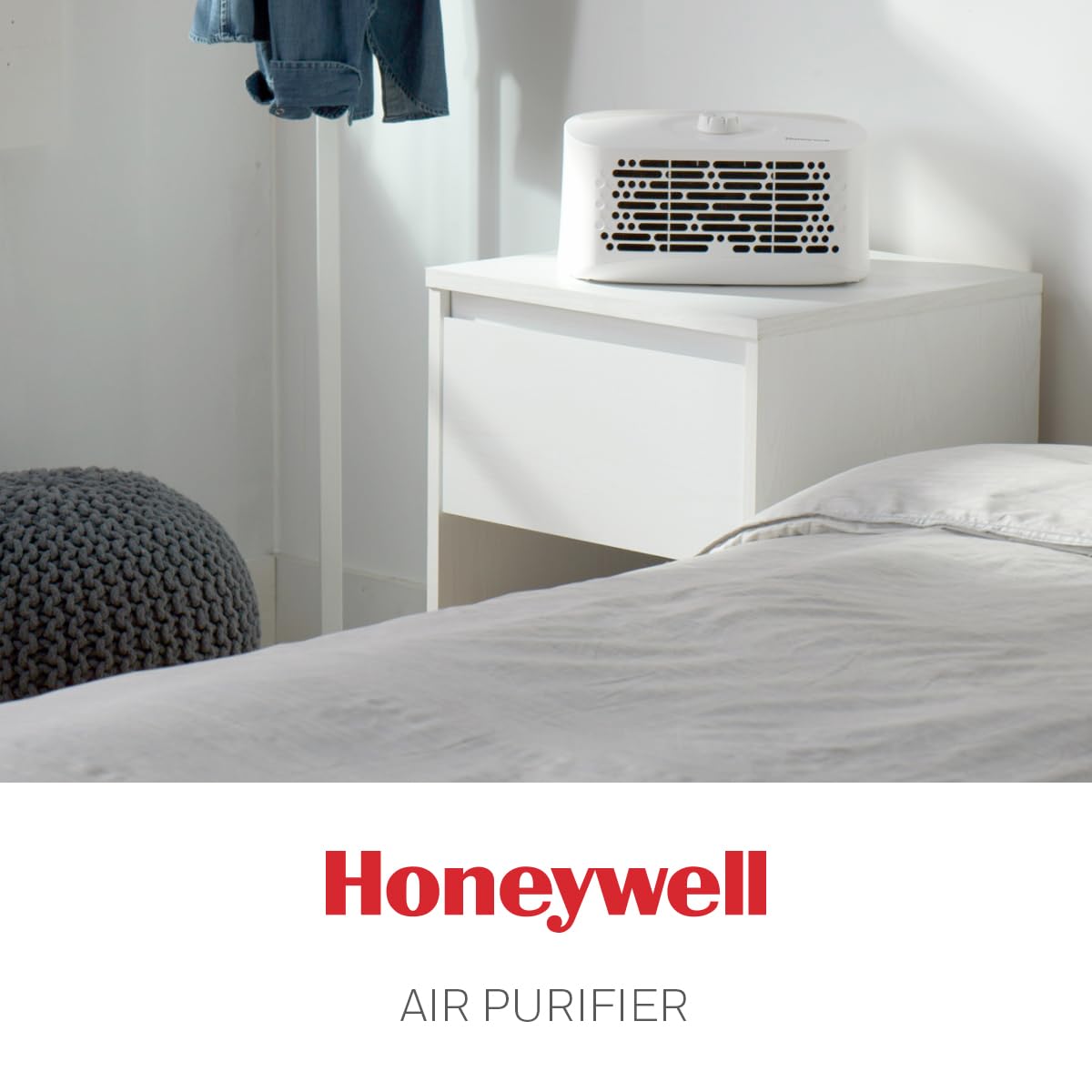 Honeywell HHT270 Air Purifier, Small Rooms (100 sq. ft.) White