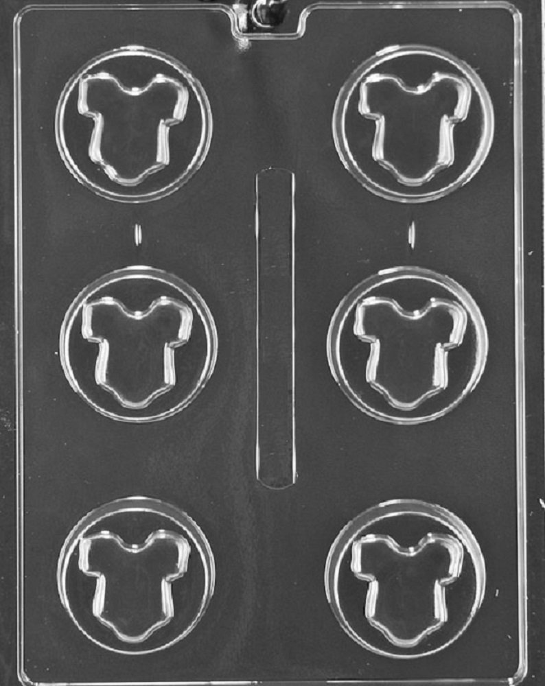 Grandmama's Goodies Baby Shower Jumper Cookie Chocolate Candy Mold with Exclusive Molding Instructions