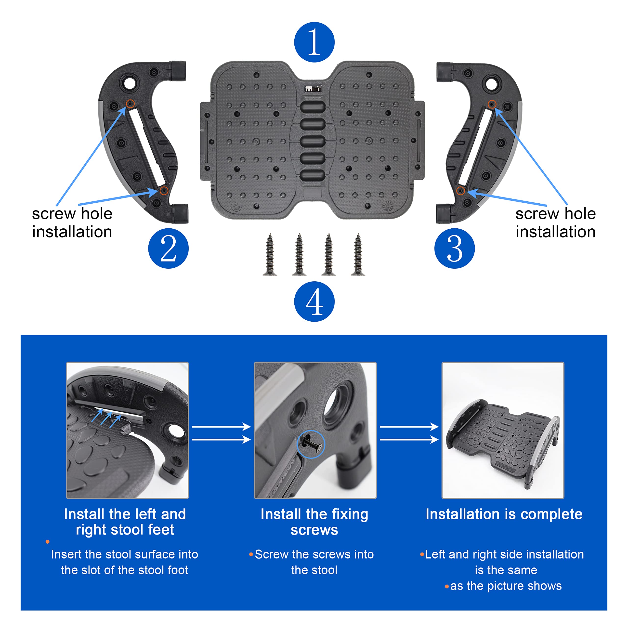 Under Desk Foot Rest ,Rocker Footrest Office Led Rest with Relieve Fatigue,Foot Stool with Massage Texture
