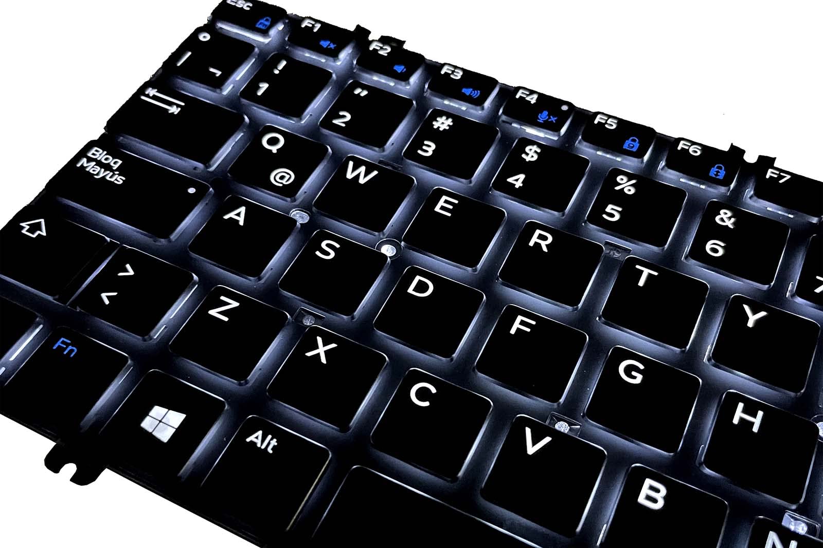 KbsPro Backlit Teclado Latin Spanish Keyboard for Dell Latitude 7280 7290 7380 7389 7390 5280 5289 5290 0W6T39 Laptop Backlight