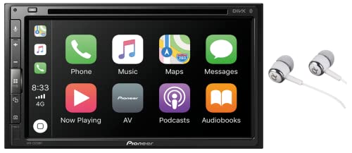 Pioneer 7" WVGA Display, Apple CarPlay, Android Auto, Built-in Bluetooth, AppRadio Mode, Pandora, Spotify, MIXTRAX, USB/AUX Digital Multimedia Video Receiver