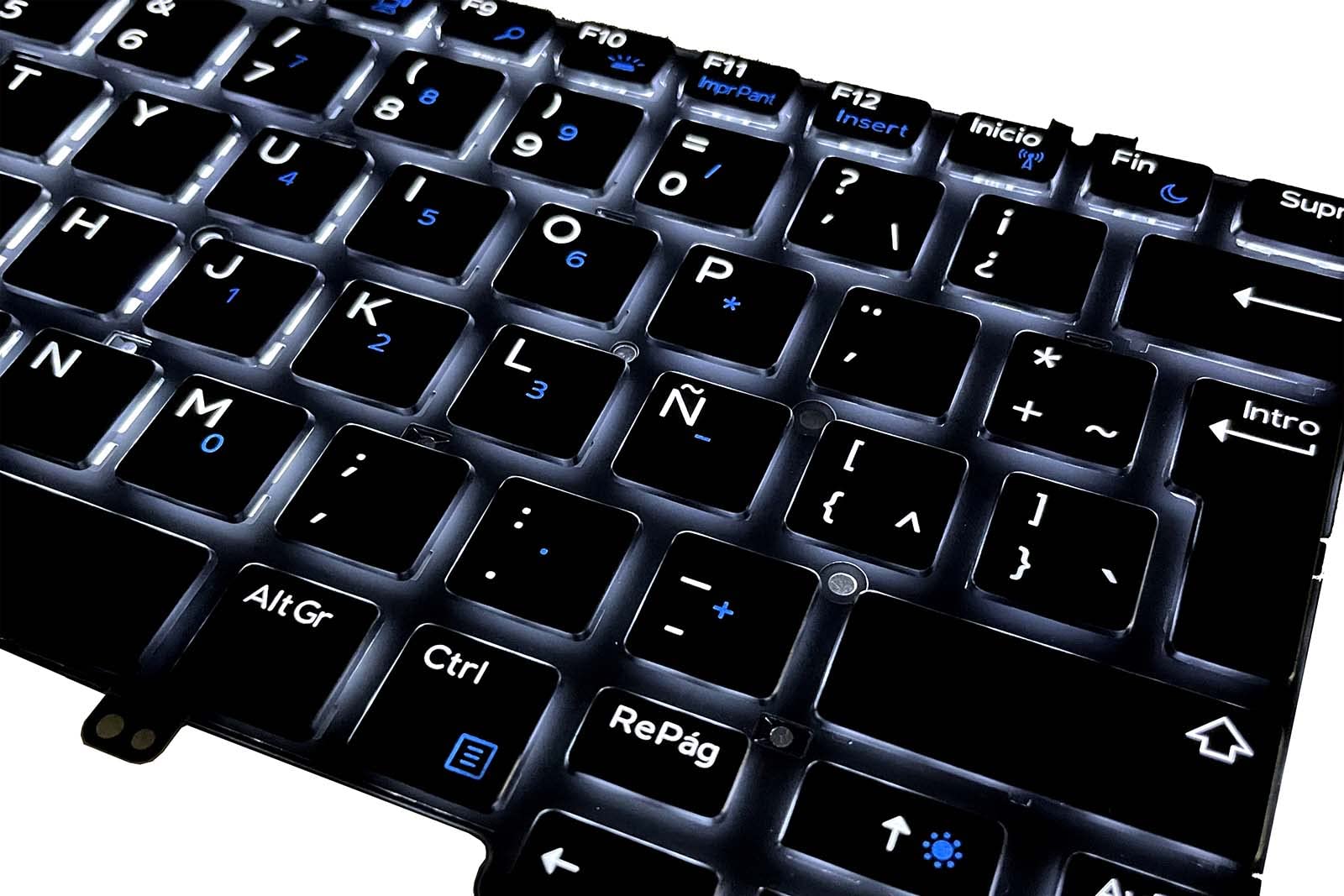 KbsPro Backlit Teclado Latin Spanish Keyboard for Dell Latitude 7280 7290 7380 7389 7390 5280 5289 5290 0W6T39 Laptop Backlight