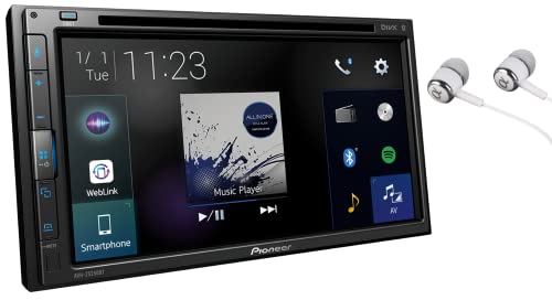 Pioneer 7" WVGA Display, Apple CarPlay, Android Auto, Built-in Bluetooth, AppRadio Mode, Pandora, Spotify, MIXTRAX, USB/AUX Digital Multimedia Video Receiver