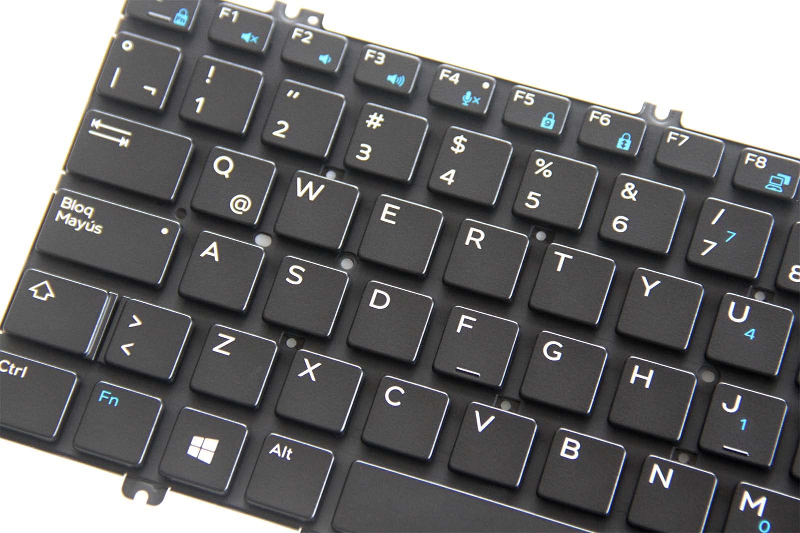 KbsPro Backlit Teclado Latin Spanish Keyboard for Dell Latitude 7280 7290 7380 7389 7390 5280 5289 5290 0W6T39 Laptop Backlight