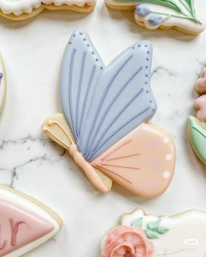 3PCS Butterfly Cookie Cutters Set,Stainless Steel Cutter for Themed Party Baby Shower Wedding Spring Easter Holiday