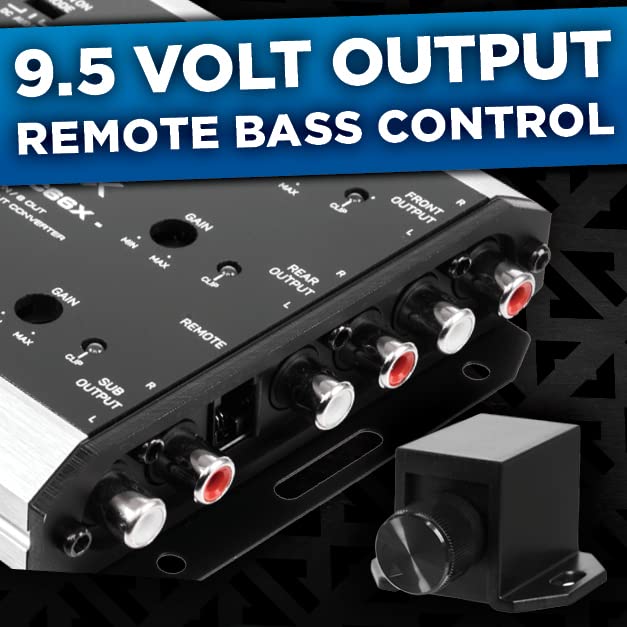 NVX XLOC66X 6 inputs / 6 outputs High Voltage Active Line Output Converter with Impedance Matching and Remote Level Control