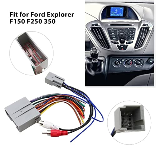 Car Stereo Radio Wiring Harness Adapter Plug for Ford 2005-2007 Freestyle