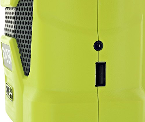 Ryobi P742 One+ 18V Lithium Ion Cordless Compact AM / FM Radio w/ Wireless Bluetooth Technology and Phone Charging (18V Battery Not Included / Radio Only)