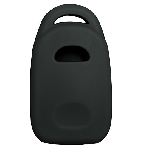 Keyless2Go Replacement for New Silicone Cover Protective Case for Select Remote Key Fobs PINHA-T036 - Black