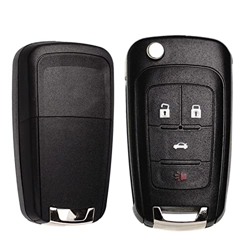 Keyless Entry Remote Control Key Fob Replacement Fits for Chevy Cruze Equinox Camaro Impala Malibu Sonic Buick Regal Verano Encore Allure Lacrosse GMC Terrain 2010-2021 OHT01060512 13504200