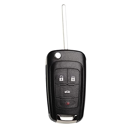 Keyless Entry Remote Control Key Fob Replacement Fits for Chevy Cruze Equinox Camaro Impala Malibu Sonic Buick Regal Verano Encore Allure Lacrosse GMC Terrain 2010-2021 OHT01060512 13504200