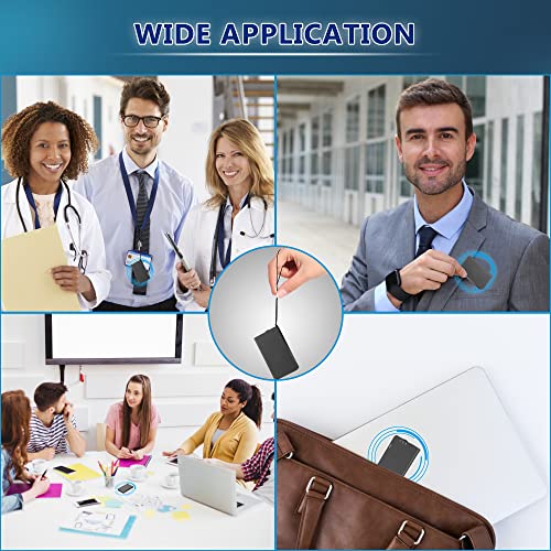 64GB Mini Digital Voice Recorder,Magnetic Voice Activated Recorder with 12 Days Recording Capacity,30 Hours Battery Time,Rechargeable Portable Audio Recorder for Meeting Interview