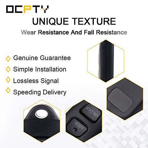 OCPTY 2X Flip Key Entry Remote Control Entry Remote key Fob for 99 00 01 02 03 04 05 06 07 08 for Pontiac Vibe for T OYOTA Camry Corolla Matrix Sienna Solara GQ43VT14T