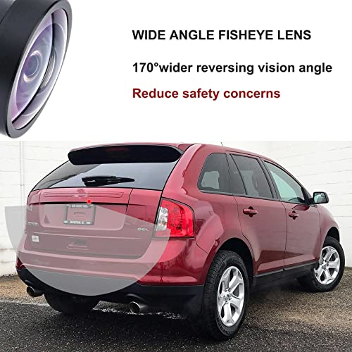 Rear View Backup Camera Compatible with Ford Edge 2011 2012 2013 2014 2015 Lincoln MKX 2011 2012 2013 Parking Assist Camera Replace# BT4Z-19G490-B FL1T-19G490-AC