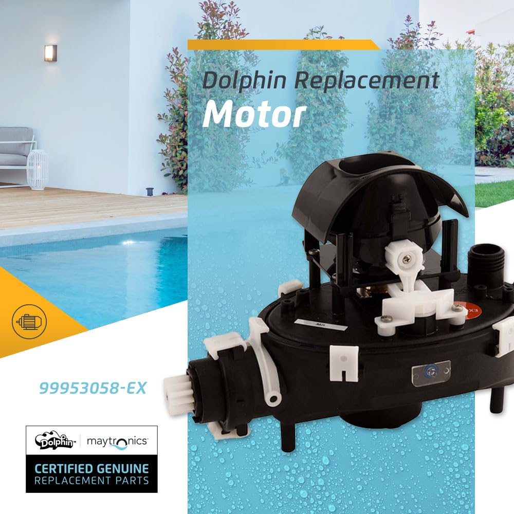 Dolphin Genuine Replacement Part Robotic Pool Cleaner Motor Unit 99953058-EX