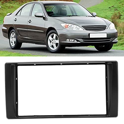 Fydun Double DIN Installation Dash Kit Car Radio Fascia Frame Dashboard Trim 2DIN Replacement for Camry (American Version) 2002β2006
