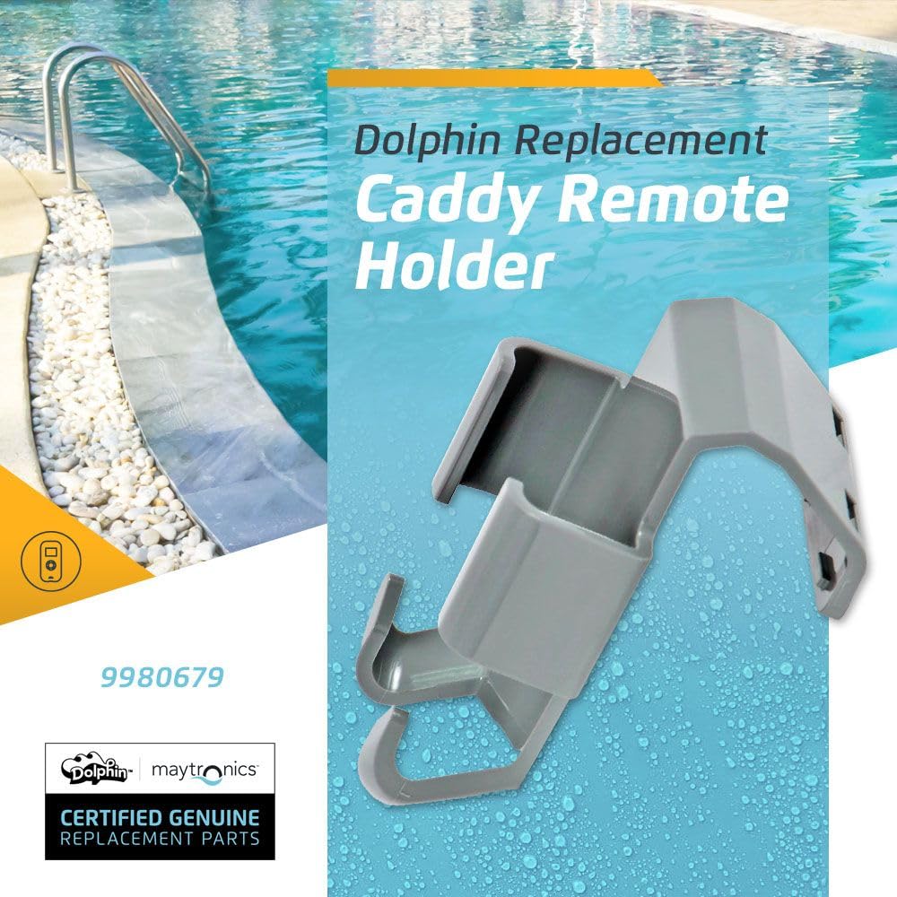 Dolphin Genuine Replacement Part β Grey Remote Control Holder for Universal Caddy β 9980679