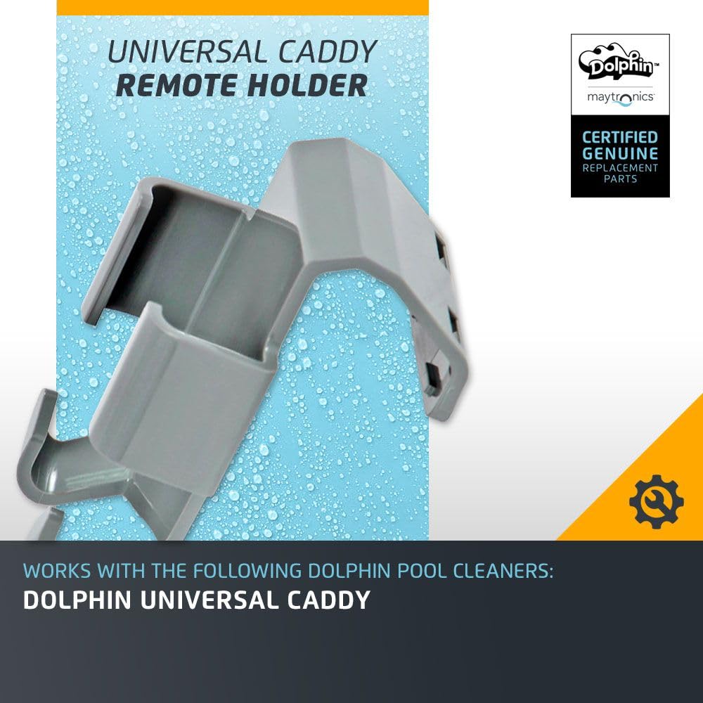 Dolphin Genuine Replacement Part β Grey Remote Control Holder for Universal Caddy β 9980679
