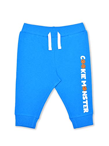 Sesame Street Cookie Monster Baby Boys Bodysuit and Pants Set for Newborn and Infant