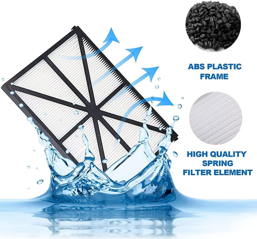 Replacement Robotic Pool Cleaner Filter Cartridges,Ultra Fine Cartridge Filter Panels, for Hayward Robotic AquaVac, TigerShark and SharkVac Pool Cleaners Maytronics Part Number: RCX70101(4 Pack)