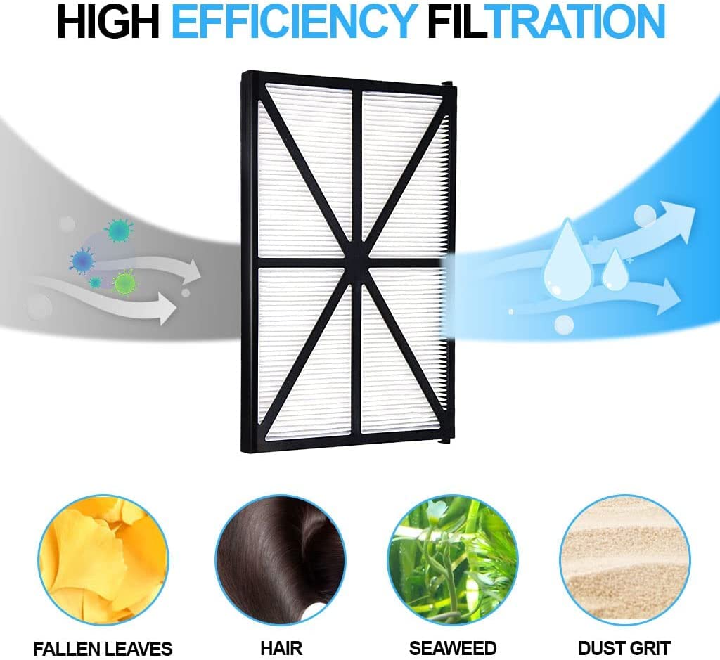 Replacement Robotic Pool Cleaner Filter Cartridges,Ultra Fine Cartridge Filter Panels, for Hayward Robotic AquaVac, TigerShark and SharkVac Pool Cleaners Maytronics Part Number: RCX70101(4 Pack)