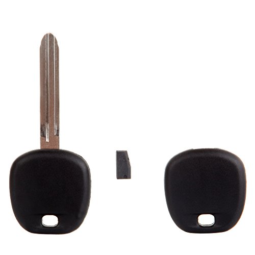 ROADFAR TOY44D-PT Uncut Ignition Key Fob 1pc Replacement fit for Toyota Series 2003-2010