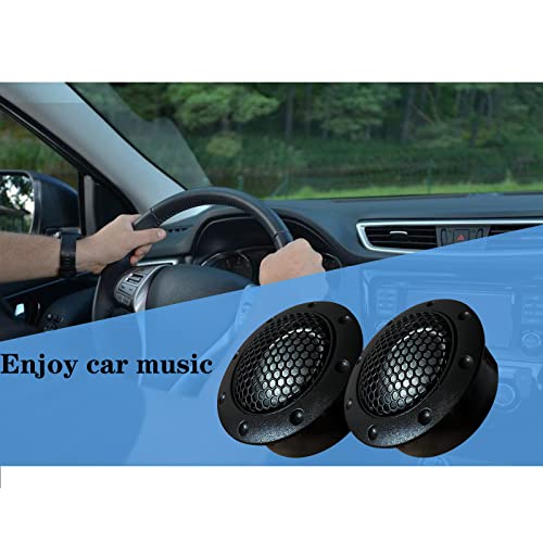 CYDZSW 1 Inch Car Audio Tweeters,Door Stereo Speakers,Truck Super Tweeter Pair Set 180W(DDT-S30)