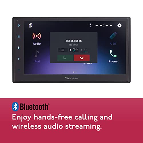 Pioneer Car Electronics DMH-W2770NEX 6.8" Amazon Alexa When Paired with Pioneer Vozsis App, Android Auto, Apple CarPlay, Bluetooth, SiriusXM-Ready β Multimedia Digital Media Receiver, Black