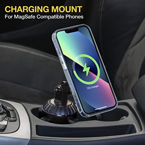 Scosche MSHCUP2PD20-SP Compatible with MagSafe Chargers MagicMount MSC Cup Phone Mount Kit