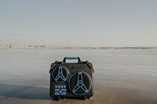 ECOXGEAR: EcoJourney Bluetooth Speaker with Dry Storage 50+ Hours of Playtime 100% Waterproof IP67 Rugged and Loud(Gray)