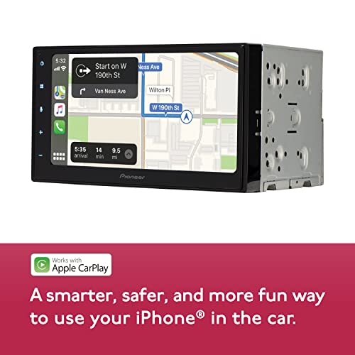 Pioneer Car Electronics DMH-W2770NEX 6.8" Amazon Alexa When Paired with Pioneer Vozsis App, Android Auto, Apple CarPlay, Bluetooth, SiriusXM-Ready β Multimedia Digital Media Receiver, Black