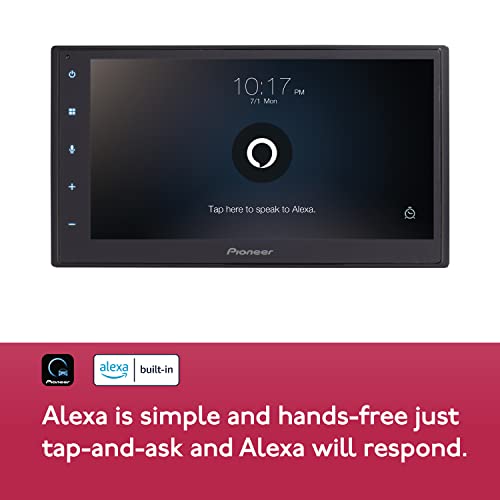 Pioneer Car Electronics DMH-W2770NEX 6.8" Amazon Alexa When Paired with Pioneer Vozsis App, Android Auto, Apple CarPlay, Bluetooth, SiriusXM-Ready β Multimedia Digital Media Receiver, Black