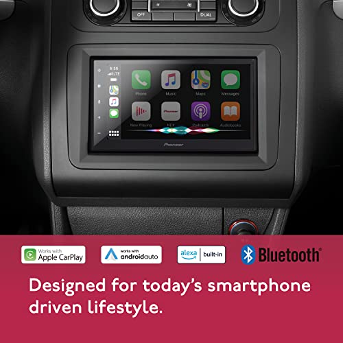 Pioneer Car Electronics DMH-W2770NEX 6.8" Amazon Alexa When Paired with Pioneer Vozsis App, Android Auto, Apple CarPlay, Bluetooth, SiriusXM-Ready β Multimedia Digital Media Receiver, Black
