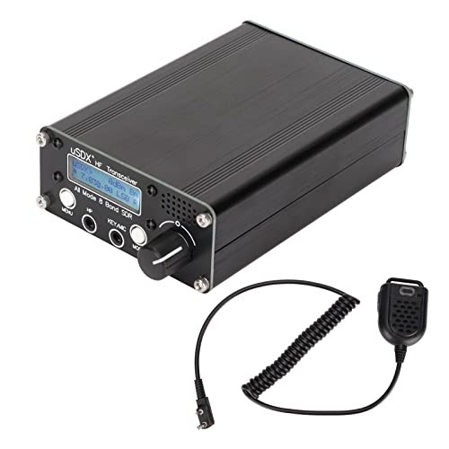 Vbestlife Usdx Usdr HF Qrp Sdr Transceiver, Mobile Transceiver SDR 8 Band Full Mode HF SSB QRP Radio Transceiver for Signal Receiving Equipment, default, (Vbestlife8op9m0k1n3152)