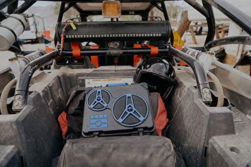 ECOXGEAR: EcoJourney Bluetooth Speaker with Dry Storage 50+ Hours of Playtime 100% Waterproof IP67 Rugged and Loud(Gray)
