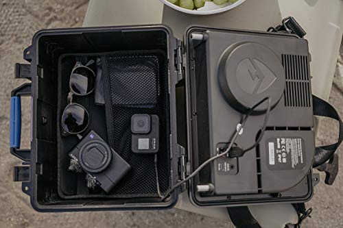 ECOXGEAR: EcoJourney Bluetooth Speaker with Dry Storage 50+ Hours of Playtime 100% Waterproof IP67 Rugged and Loud(Gray)