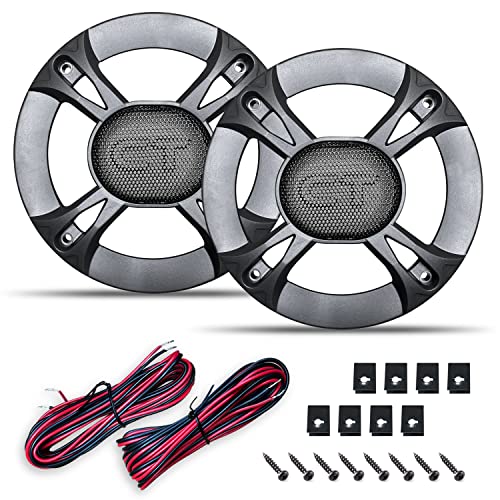 CT Sounds BIO-5-25-COX 5.25 Inch Coaxial Car Speakers, 160 Watts Max, Pair